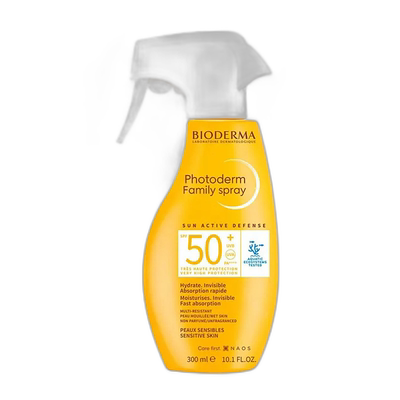 【效期至26.01】贝德玛皙妍系列倍护防水SPF50防晒喷雾300ML/瓶