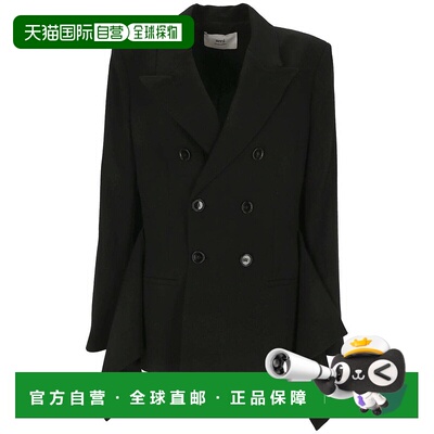 香港直邮Ami Paris 女士 双排扣西装外套 FBV208WV0039