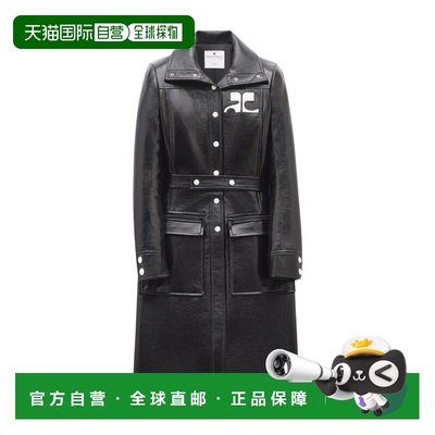 1h可退 香港直邮Courreges 长袖风衣 PERCMA078VY0014