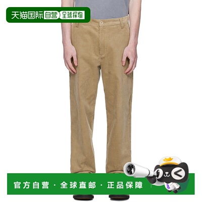 1h可退 香港直邮A.P.C. 男士 驼色 Lawrence 长裤 COHBBH08509