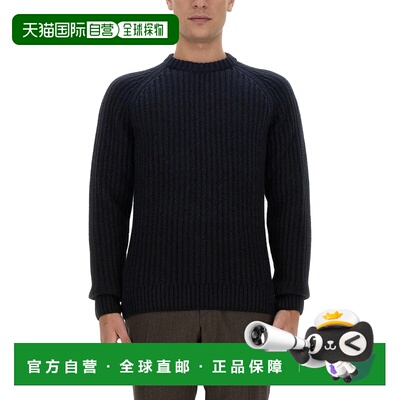 1h可退 香港直邮BRIONI 男士针织衫 UMQ90L AW2023 黑色羊绒