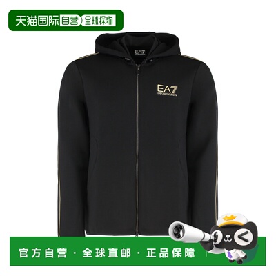 1h可退 香港直邮EA7 男士卫衣 7M000671AF14146UC001 AW2025 黑色