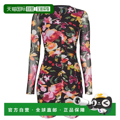 欧洲直邮Desigual 多思奇格 女装 秋冬 短连衣裙 VEST MANILA