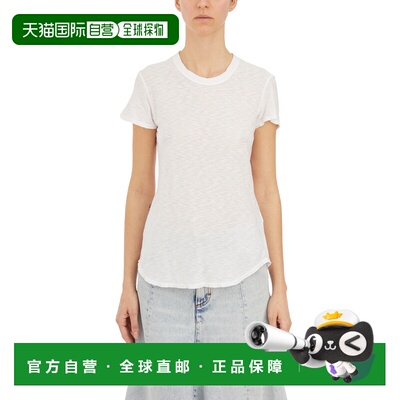 香港直邮James Perse 女士T恤 HWUA3037WHT CO 白色