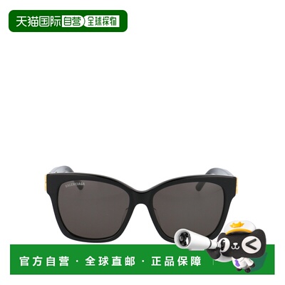 1h可退 香港直邮BALENCIAGA 女士眼镜 BB0102SA001 AW2025 黑色 B