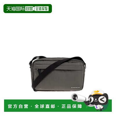 香港直邮GIVENCHY 男士斜挎包 BKU05CK17S349 SS2026 灰色 Essent