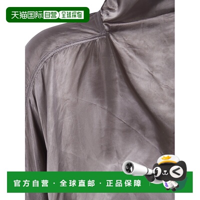 1h可退 香港直邮RICK OWENS 女士衬衫 RP01F6216N34 SS2026 灰色