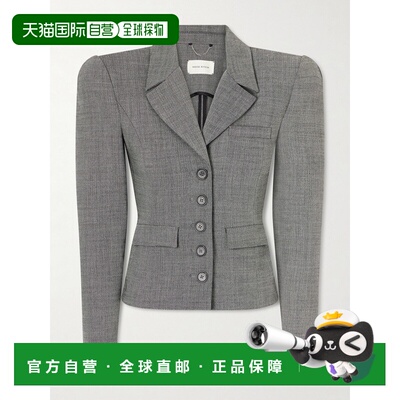 magda butrym 女士 短款羊毛混纺西装外套 330526GREY