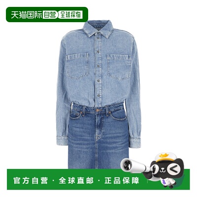 1h可退 香港直邮7 For All Mankind 赛文 弗奥曼德 女士 牛仔迷你