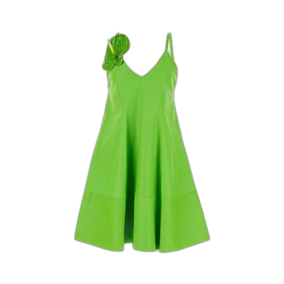 LOEWE 女士连衣裙 S540Y53L32FLUOGREEN罗意威丝绸