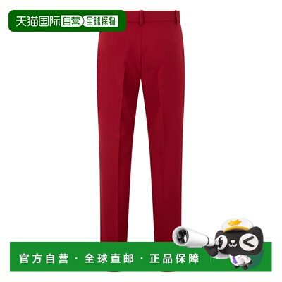 1h可退 欧洲直邮PINKO 女士休闲裤 107415A3DAR59 AW2026 红色 双