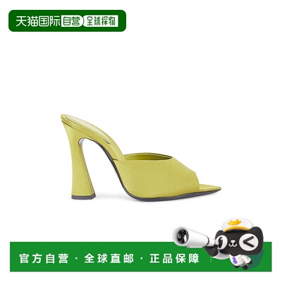 1h可退 香港直邮Saint Laurent 圣罗兰 女士 SUITE 绉纱穆勒高跟