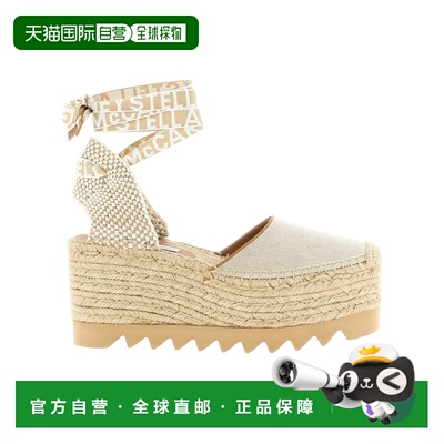 1h可退 香港直邮Stella McCartney Gaia 坡跟凉鞋 810666E00283