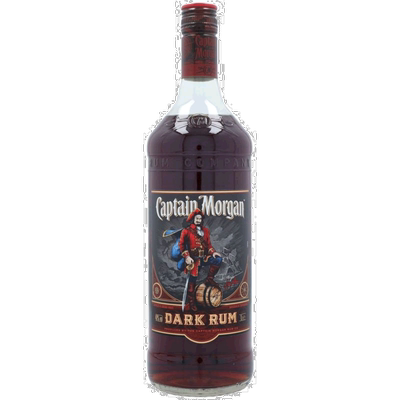 欧洲直邮Captain Morgan摩根船长白朗姆酒1000ml40度口感独特顺滑