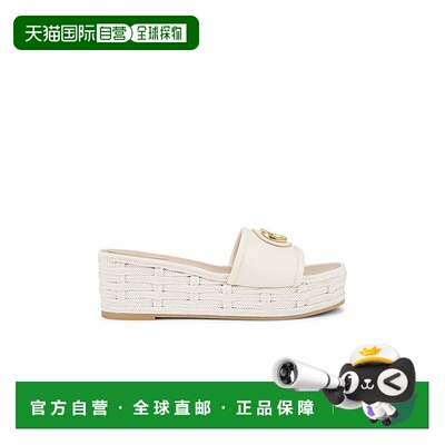 香港直邮Valentino 华伦天奴 女士 V Espadrilla 徽标标志凉拖拖