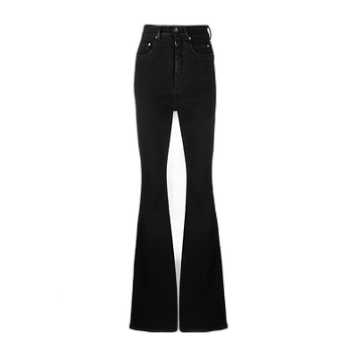 香港直邮Rick Owens Drkshdw 喇叭形牛仔裤 DS01C6311SBB09