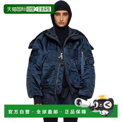 香港直邮Cecilie Bahnsen 女士 Alpha Industries x 海军蓝 N-2B