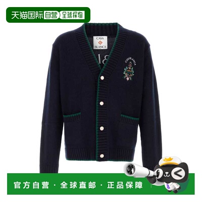 欧洲直邮CASABLANCA 男士针织衫 UPF26KW142901HO【付后1h可退】