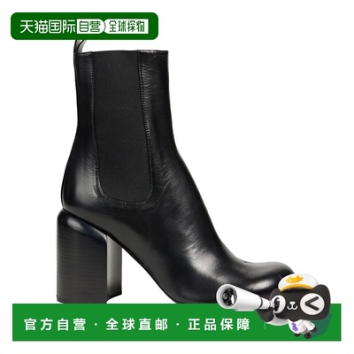 香港直邮Jil Sander 吉尔 桑达 女士 脚踝靴 black黑色 舒适时尚