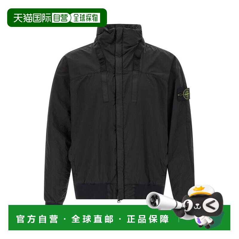 1h可退 香港直邮Stone Island 石头岛 男士 徽标贴片飞行员夹克 L