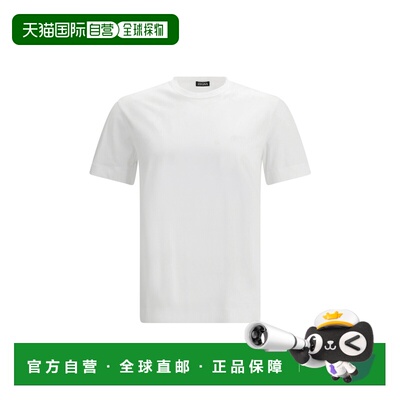 1h可退 香港直邮zegna 杰尼亚 男士 短袖棉质T恤 UH360A3H765N000