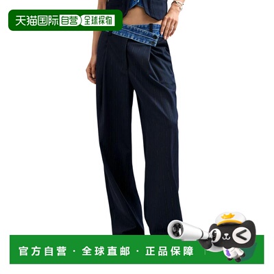 1h可退 欧洲直邮DESIGUAL 女士正装裤 26WWPW055000 AW2026 蓝色