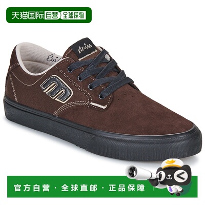 欧洲直邮Etnies  男鞋子 滑板鞋 春夏 棕色 ETNIES BARGE PLUS BR