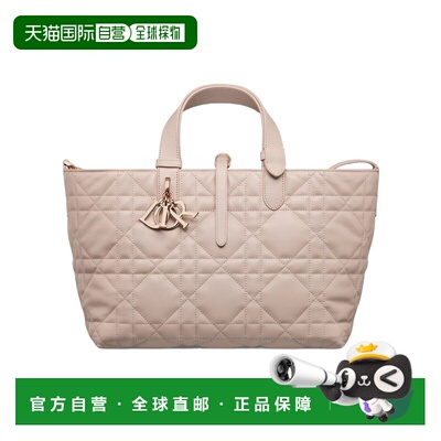 香港直邮Dior 中号DiorToujours手袋 M2821OSNW托特包手提包
