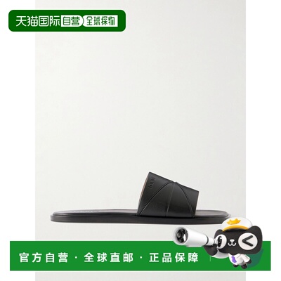 1h可退 香港直邮LOEWE 罗意威 男士 Origami 皮质凉鞋 M816465X66