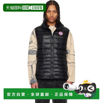 1h可退 香港直邮Canada Goose 加拿大鹅 男士 黑色 HyBridge Lite