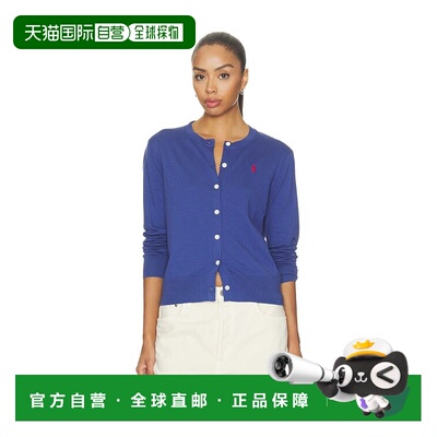 香港直邮Polo Ralph Lauren Polo 拉夫 劳伦 女士 棉质长袖针织开