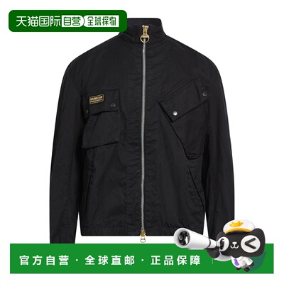 1h可退 香港直邮barbour 巴伯尔 女士 夹克 black黑色 舒适时尚