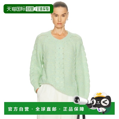 香港直邮Bode 女士 Eiderdown 毛衣 WRF25KT001 green绿色 舒适时