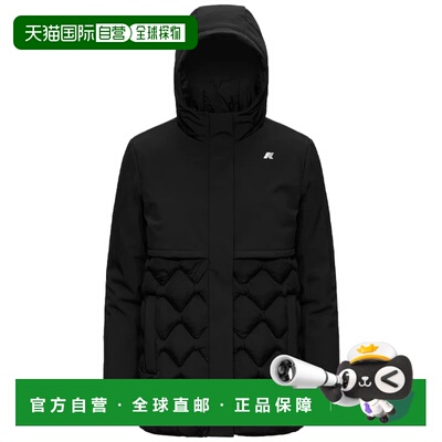 欧洲直邮K-WAY 女士户外风衣 K8161DWNERO CO 黑【付后1h可退】