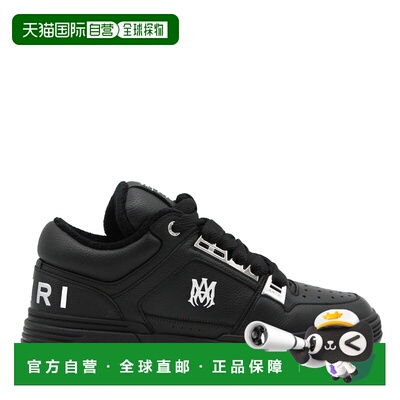 1h可退 香港直邮AMIRI 男士 MA-1运动鞋 AMFOSR1152 black黑色 舒
