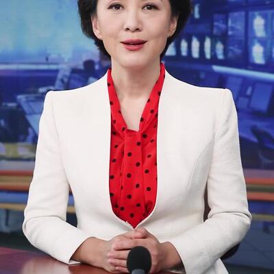 播音主持艺考上镜西装外套