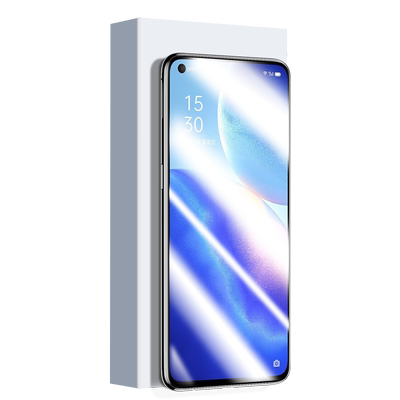 西泊来适用opporeno5钢化膜oppoa93reno7/6/3手机膜a32a96a5a72a8全屏4se5k新款r17k5ace2z防窥k10贴膜k9k7x