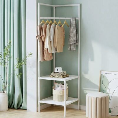 Corner Coat Hat Rack Multifunction Multi-Layer Floor Standin