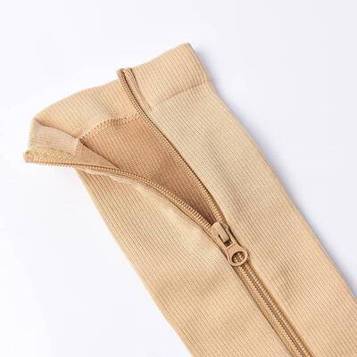 运动压力压缩拉链袜弹力袜zip Brothock compression stockings