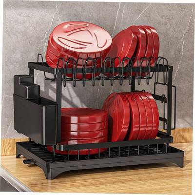 Kitchen shelf, stainless steel sink rack, drain rack, dish