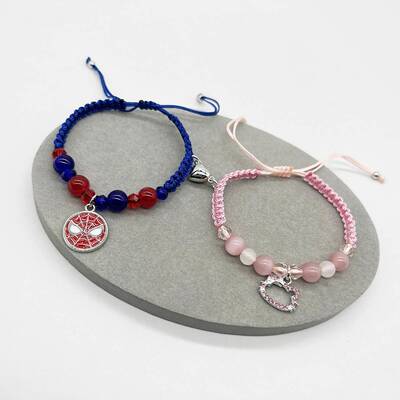 ed Magnetic Brlet Handwoven Handstring Beaded Handicraft