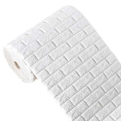 3D Wall Sticker Imitation Brick aterproof Wallpaper Room