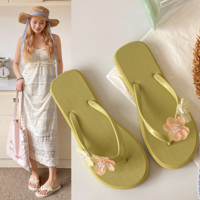 COHOI仙女风平底夹脚人字拖鞋女