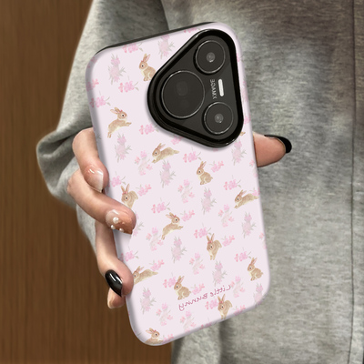 2026马年新年款适用华为Pura80pro手机壳huaweiPura80Ultra新款70高级红色p60套p40本命年50粉花小兔