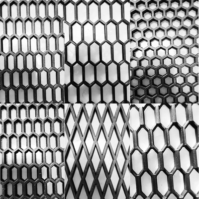 汽车中网保险杠改装防虫水箱蜂窝网菱形网大包围改装网PP