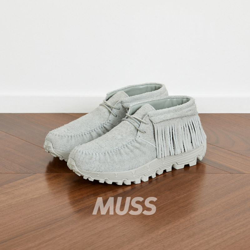 现货 SUICOKE FUMAD-EV V底防滑耐磨牛皮流苏通勤休闲马丁靴