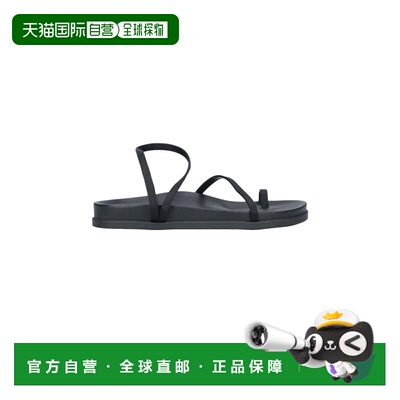 自营ancient greek sandals“Eleftheria” 凉鞋-黑色 美国奥莱直