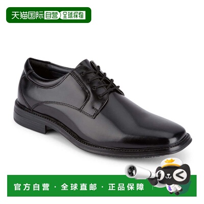 自营 Dockers男式Irving防滑工作服牛津鞋-黑色 美国奥莱直发男鞋