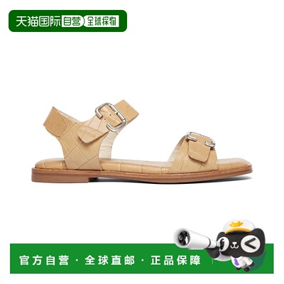 自营freda salvadorFR 274 DA SALVADOR Charlie皮革凉鞋-棕色 美