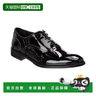 自营Bruno Magli Arno Sera Patent Oxford - black 美国奥莱直发